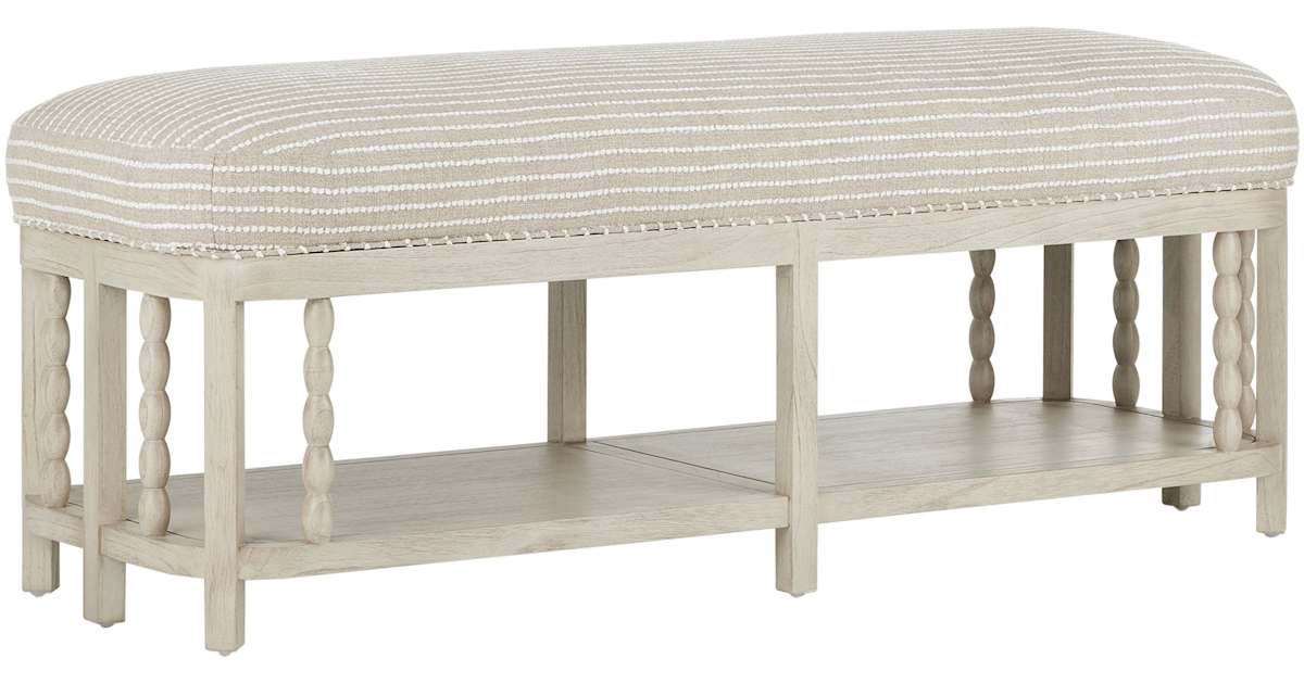 Currey and Company 7000-0672 Norene 51" Wide Bench | Ferguson Home