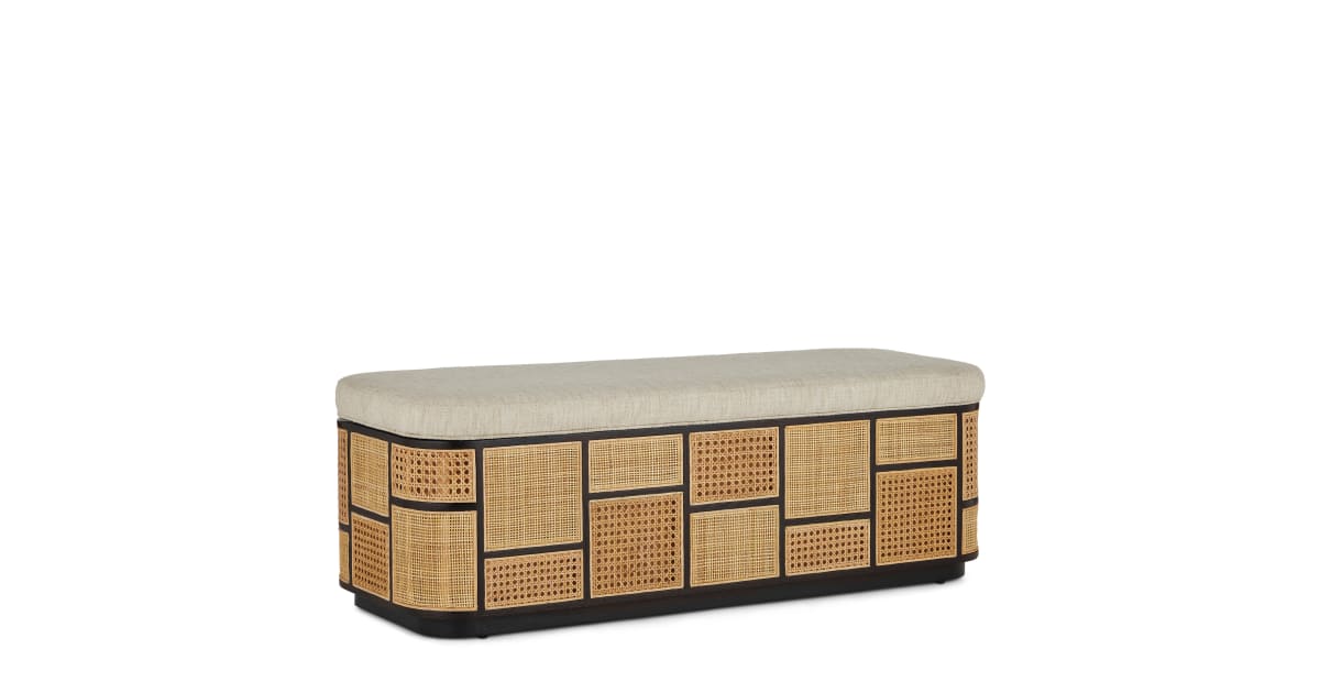 Currey and Company 7000-0692 Anisa 54" Wide Bench | Ferguson Home