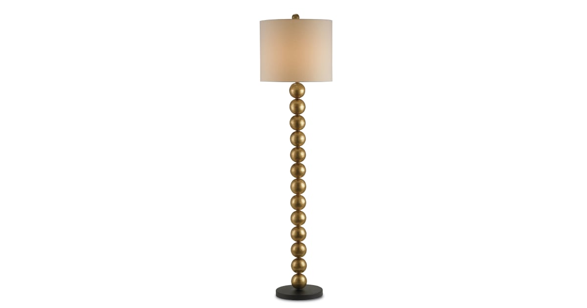 Currey and Company 8059 Oakleigh 1 Light 71" High Floor Lamp | Ferguson ...