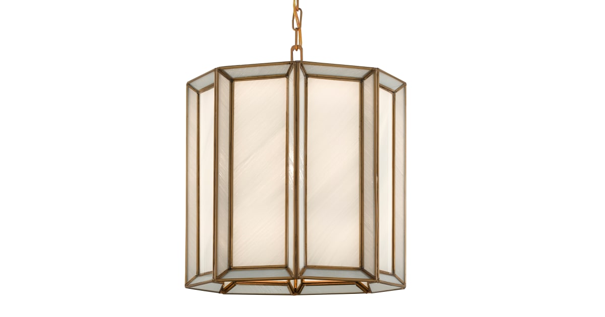 Currey and Company 9000-0574 Daze 12" Wide Pendant with Glass Shade ...