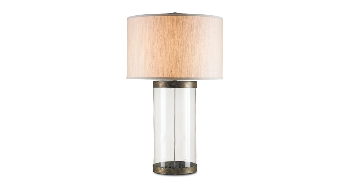 Currey and Company 6464 Glasshouse 1 Light Table Lamp | Build.com