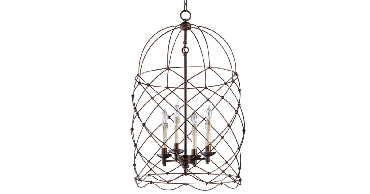 Cyan Design 04756 Adele 4 Light 18" Wide Cage Pendant | Build.com