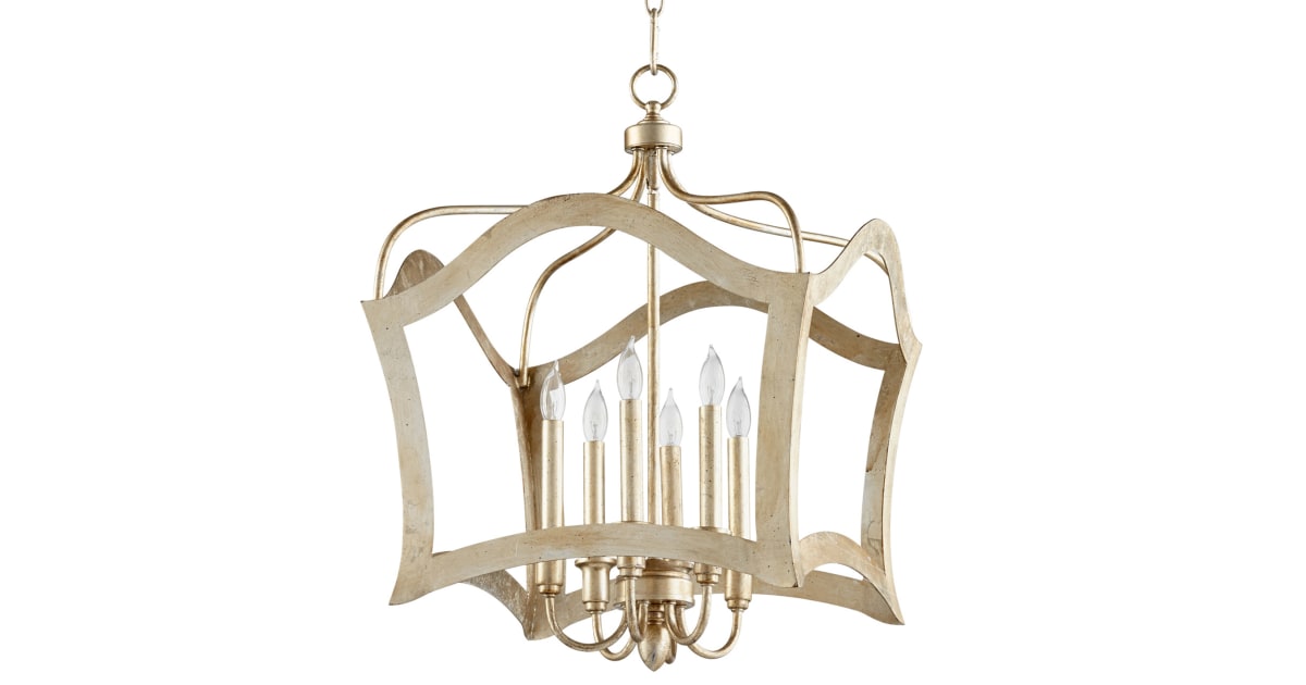 Cyan Design 06581 Milan 6 Light 20" Wide Taper Candle Pendant ...