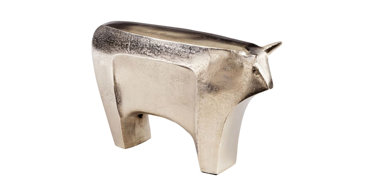 Cyan Design 08891 Bovinity Aluminum Cow Statue | Build.com