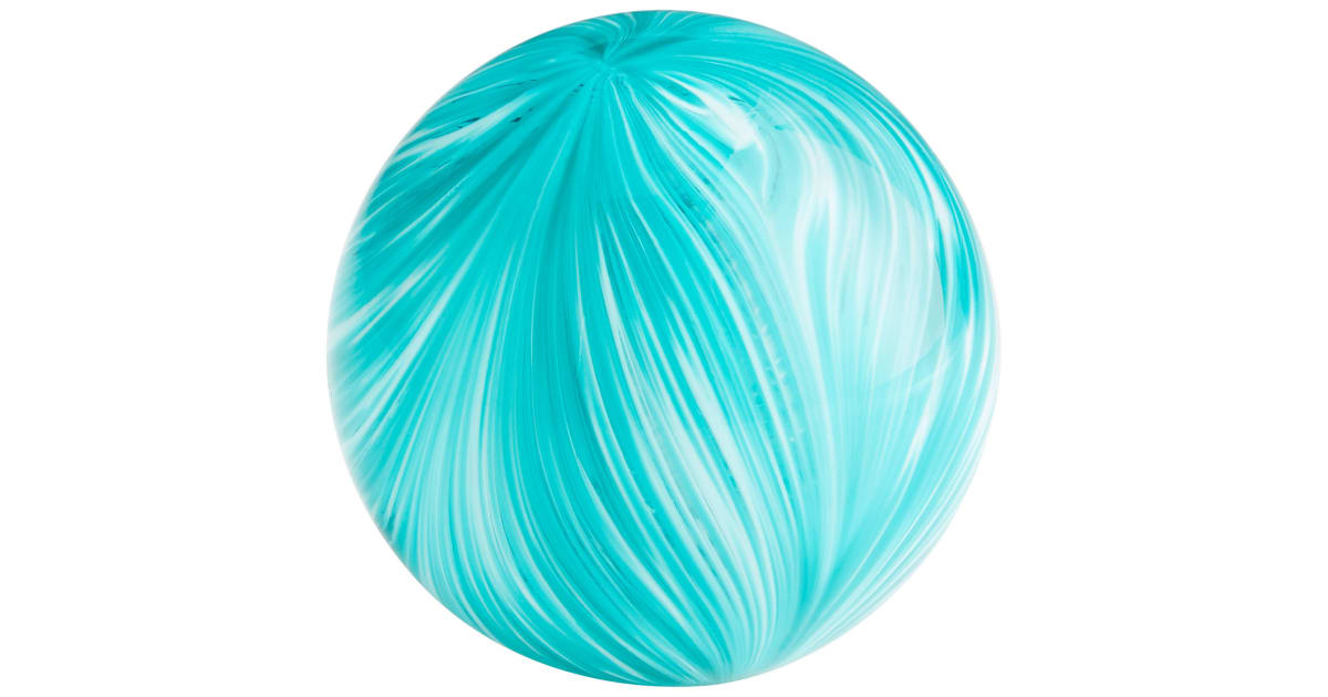 Cyan Design 09963 Chanel 4" Diameter Glass Decorative Sphere | Build.com