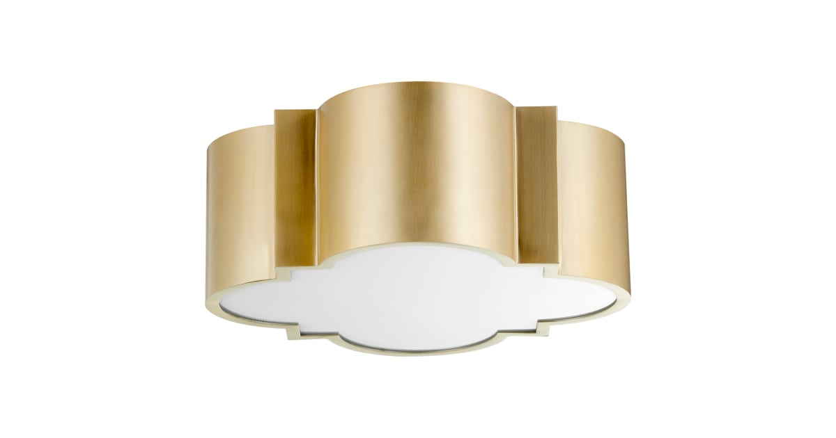 Cyan Design 10063 Wyatt 1 Bulb 16" Wide Medium (E26) Flush Mount ...