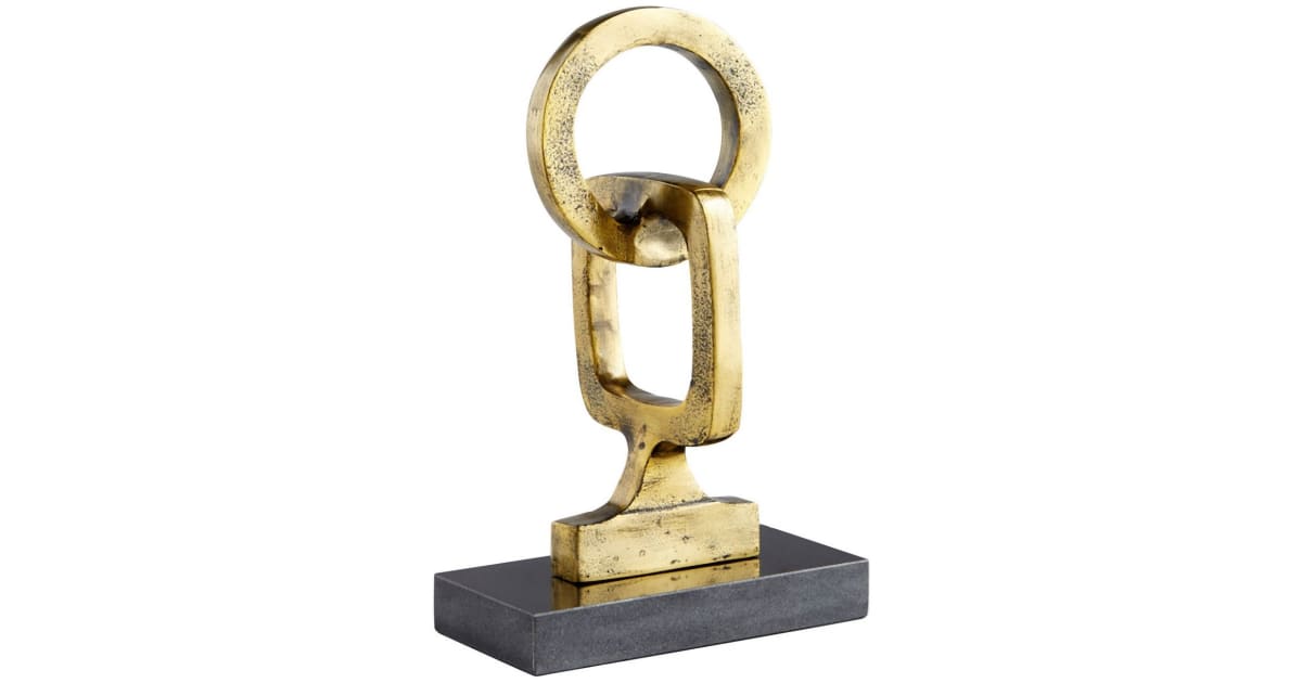 Cyan Design 11014 Accession 6"W x 6"D x 12"H Abstract Sculpture by J ...