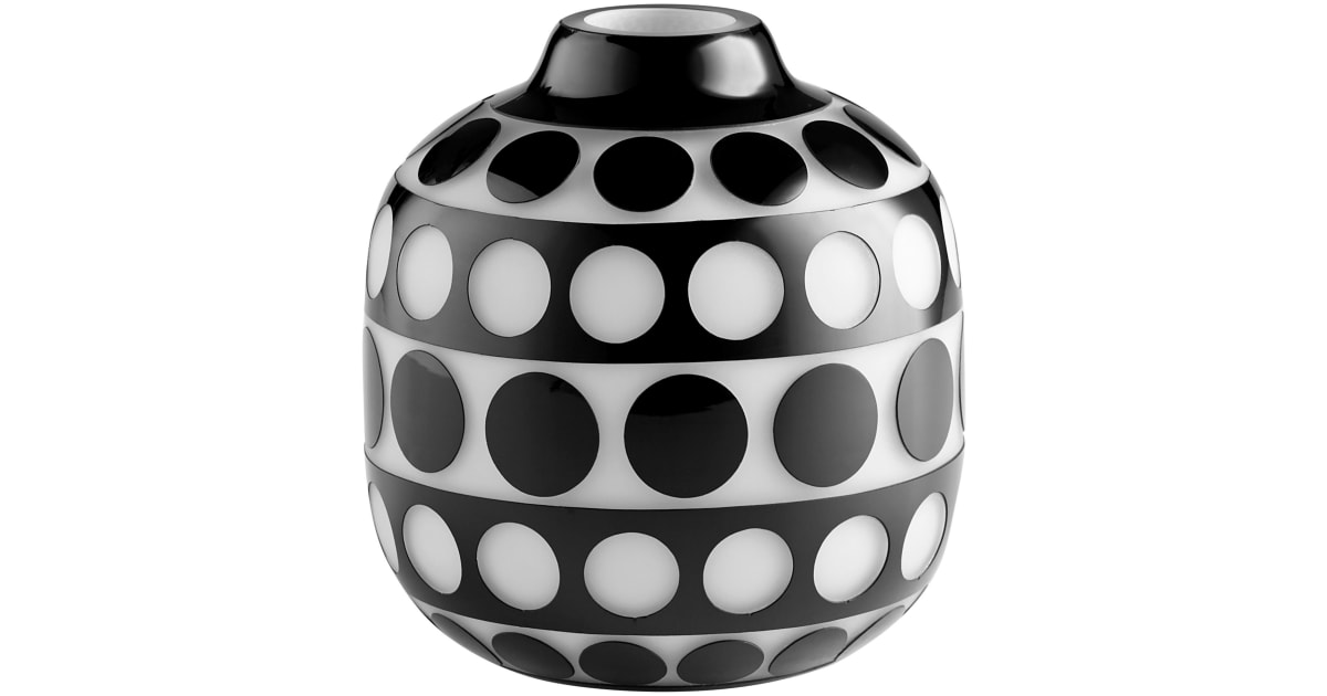 Cyan Design 11087 Petroglyph 8-1/4" Tall Glass Vase | Ferguson Home