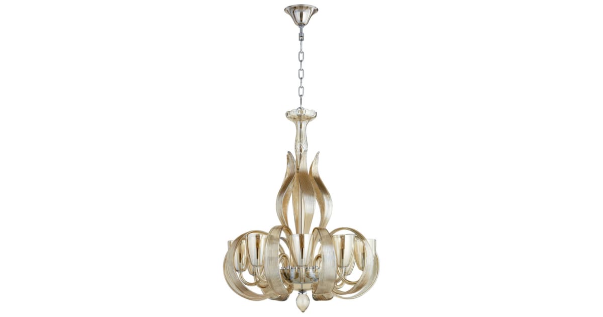 Cyan Design 06436 Lucille 8 Light 1 Tier Shaded Chandelier | Ferguson Home