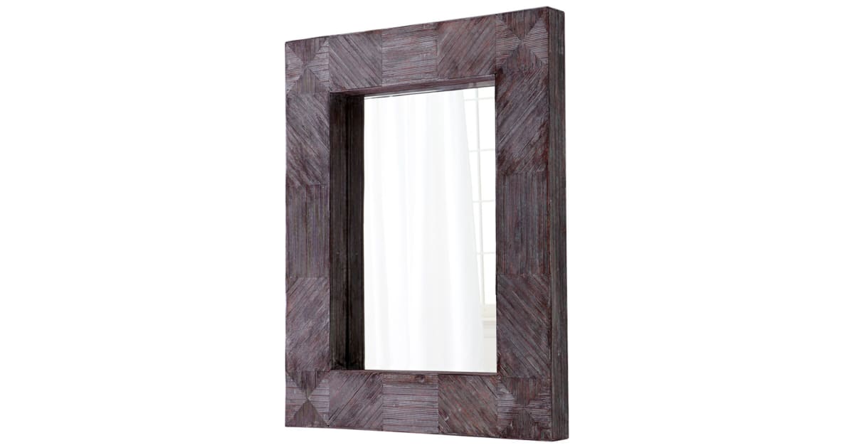 Cyan Design 07233 47.75 x 37 Gnosis Rectangular Wood Frame Mirror ...
