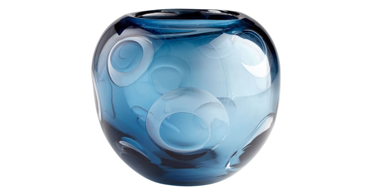 Cyan Design 07270 Electra 7 Inch Tall Glass Vase | Build.com