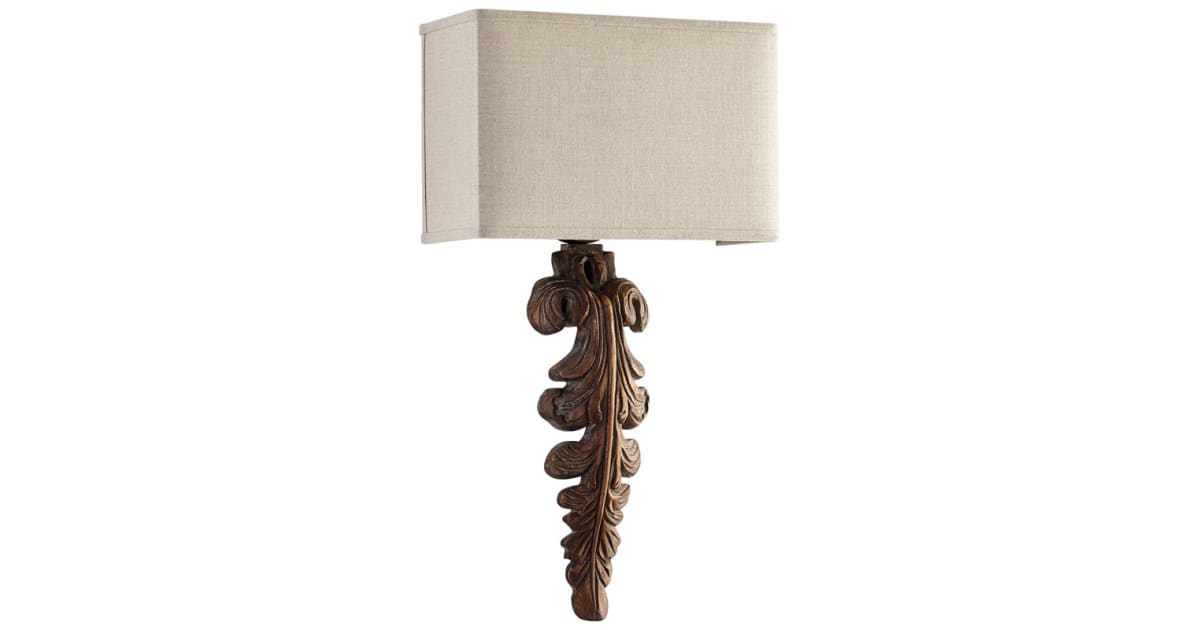 Cyan Design 07684 Soren 1 Light Wall Sconce with White Shade | Build.com