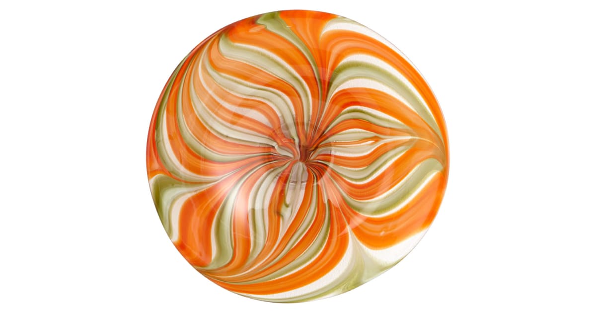 Cyan Design 07797 Chika 16 Inch Diameter Glass Decorative Plate ...