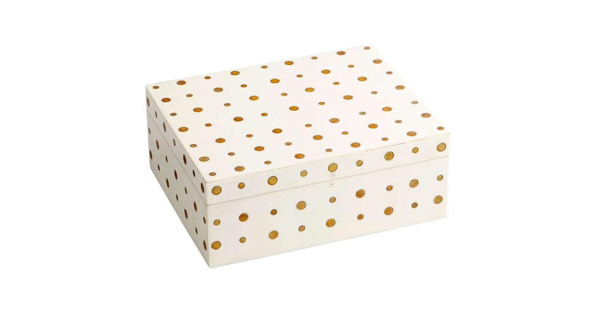 Cyan Design 10659 Dot Crown Container - Medium | Build.com