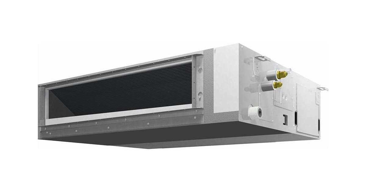 Daikin FDMQ12WVJU9 12,000 BTU Cooling Mini Split Concealed Duct Indoor ...