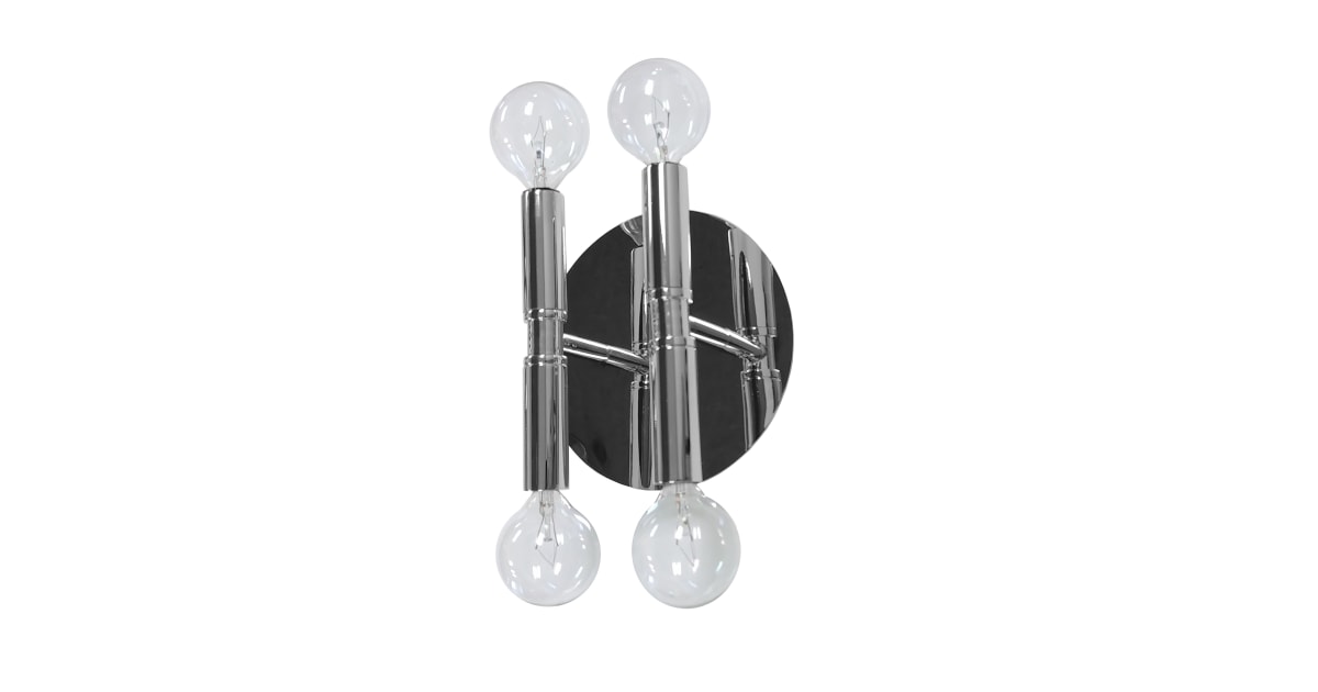 Dainolite AVA-54W-PC Ava 4 Light 6" Tall Wall Sconce | Build.com