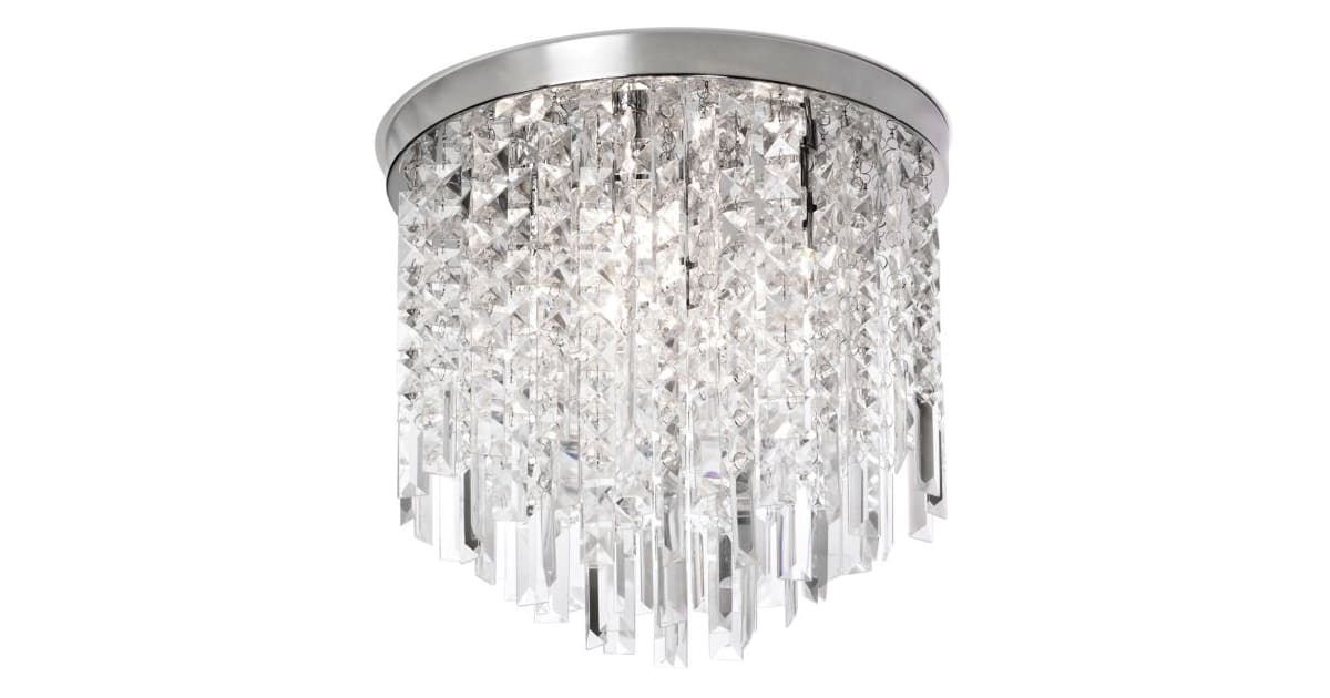 Dainolite CUB-208FH-PC Cubix 8 Light Flushmount Ceiling Fixture ...