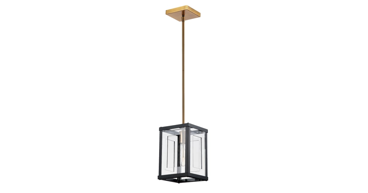 Dainolite HG-61P-MB-VB Highgate Single Light 6-1/4" Wide Mini Pendant ...