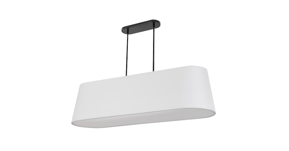 Dainolite PIT-484HP-MB Pita 4 Light 48" Wide Linear Chandelier with ...