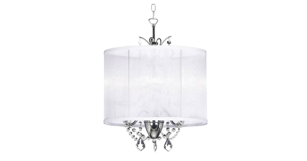 Dainolite VNA-14-3-119 Vanessa 3 Light Chandelier | Ferguson Home