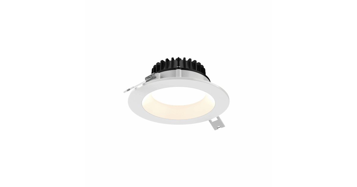 DALS Lighting DDP4-CC-WH Etch LED Canless Deep Recessed Fixture with 4 ...