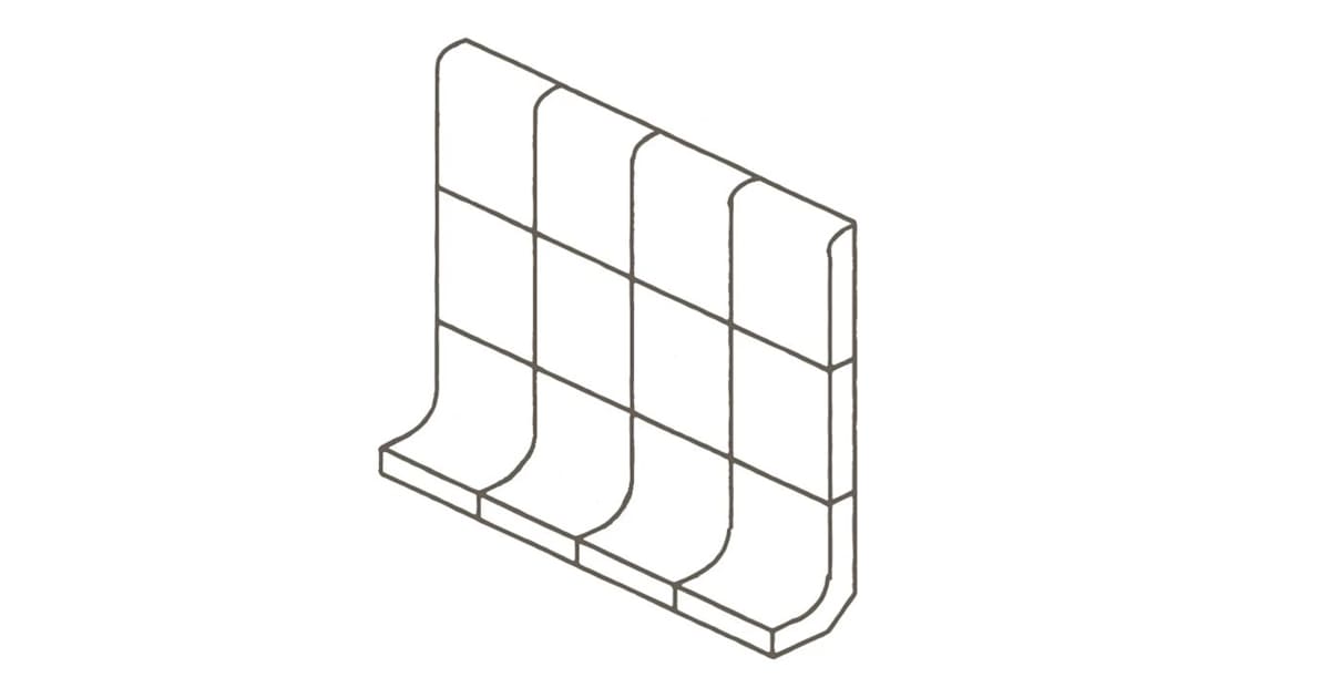 Daltile D617MB5A1P 2" x 2" Straight Joint Built-up Cove Base | Ferguson ...