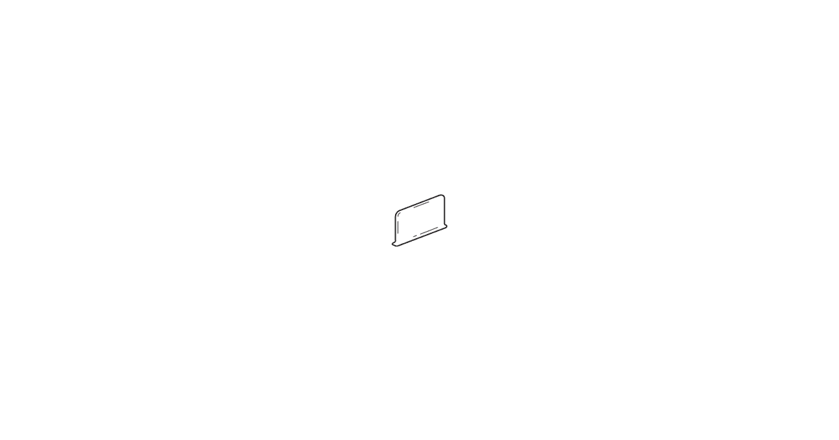 Daltile Matte Ceramic 4.25" x 6" Thin Lip Cove Base Corner Wall & Floor ...