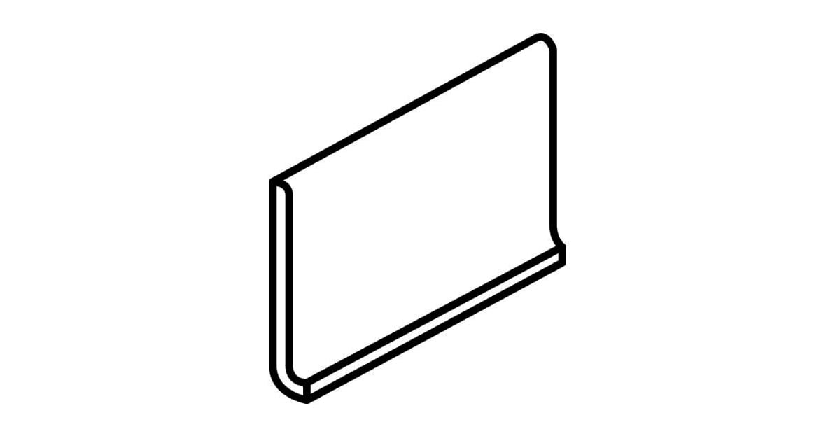 Daltile 0Q42Q3565F1P Quarry Tile - 5" x 6" Cove Base Tile - Unpolished ...