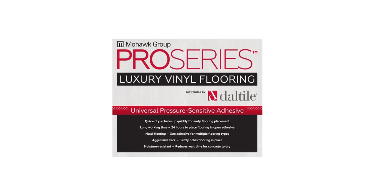 Daltile 9999573566 ProSeries Universal Pressure-Sensitive Adhesive - 4 ...