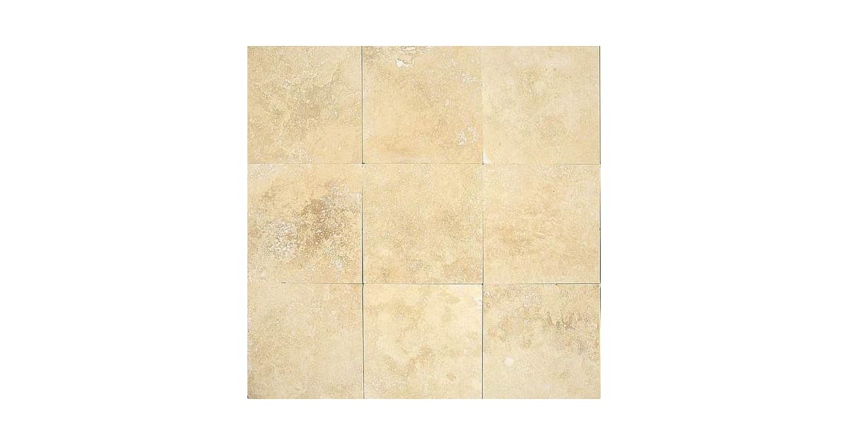 Daltile BE141818121U Travertine Collection - 18" x 18" Square Wall ...