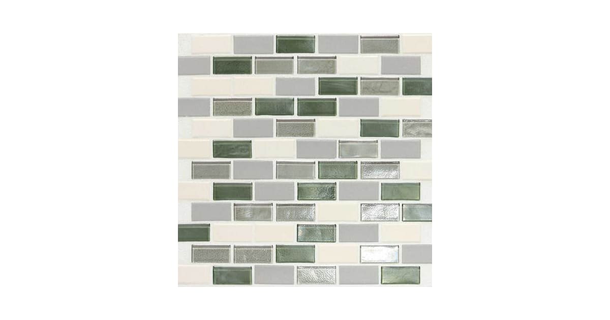Daltile CK8721BJPM1P Coastal Keystones - 1" x 2" Rectangle Floor and ...