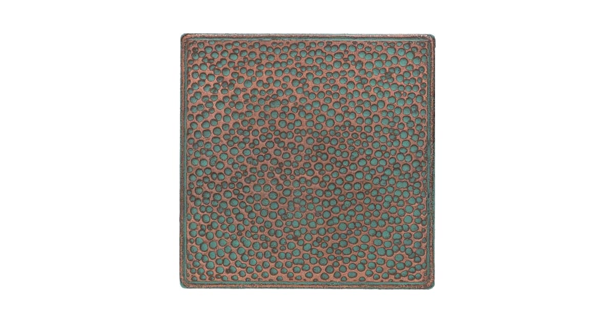 Daltile CM0144DECOB1P Castle Metals - 4-1/4" x 4-1/4" Decorative ...