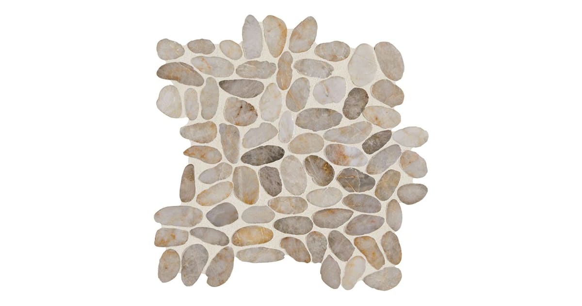 Daltile DA06RIVRPEBMS1P Earthy Blend - 12" x 12" Specialty Tile ...