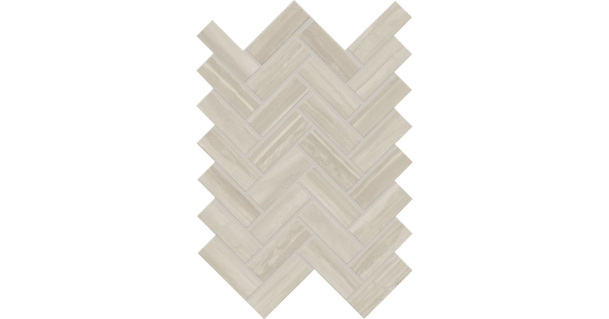 Daltile EL3113HERMS1P2 Elect - 1" x 3" Rectangle Herringbone Mosaic ...