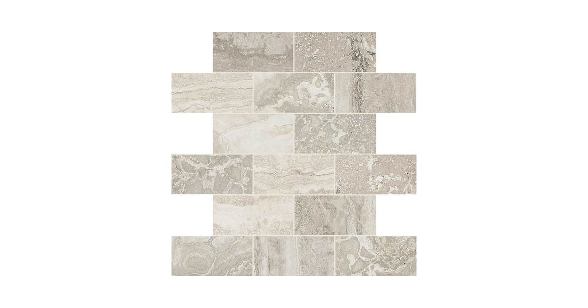Daltile EQ1124BJMS1P2 Exquisite - 2" x 4" Rectangle Floor and Wall Tile ...