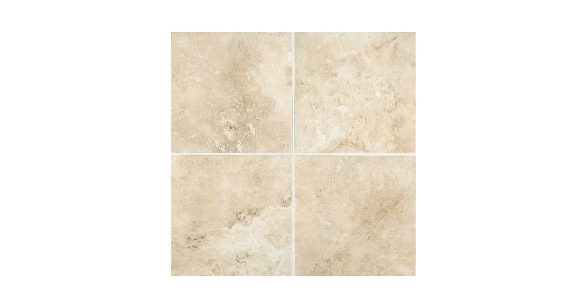Daltile EV9812241P6 Esta Villa 12" x 24" Porcelain Terrace Beige Floor ...