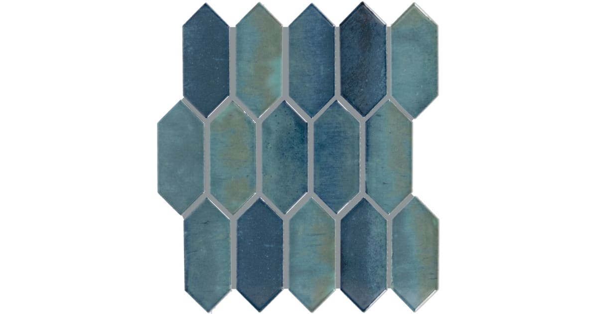 Daltile MR47PCK25MBMSGL Miramo - 12" x 12" Parallelogram Wall Tile ...