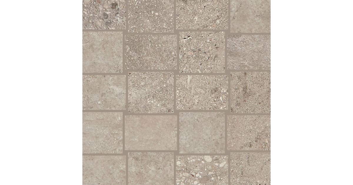 Daltile MU3223MDWVMS1P2-SAMPLE Museo - 3" x 1" Varied Basketweave ...