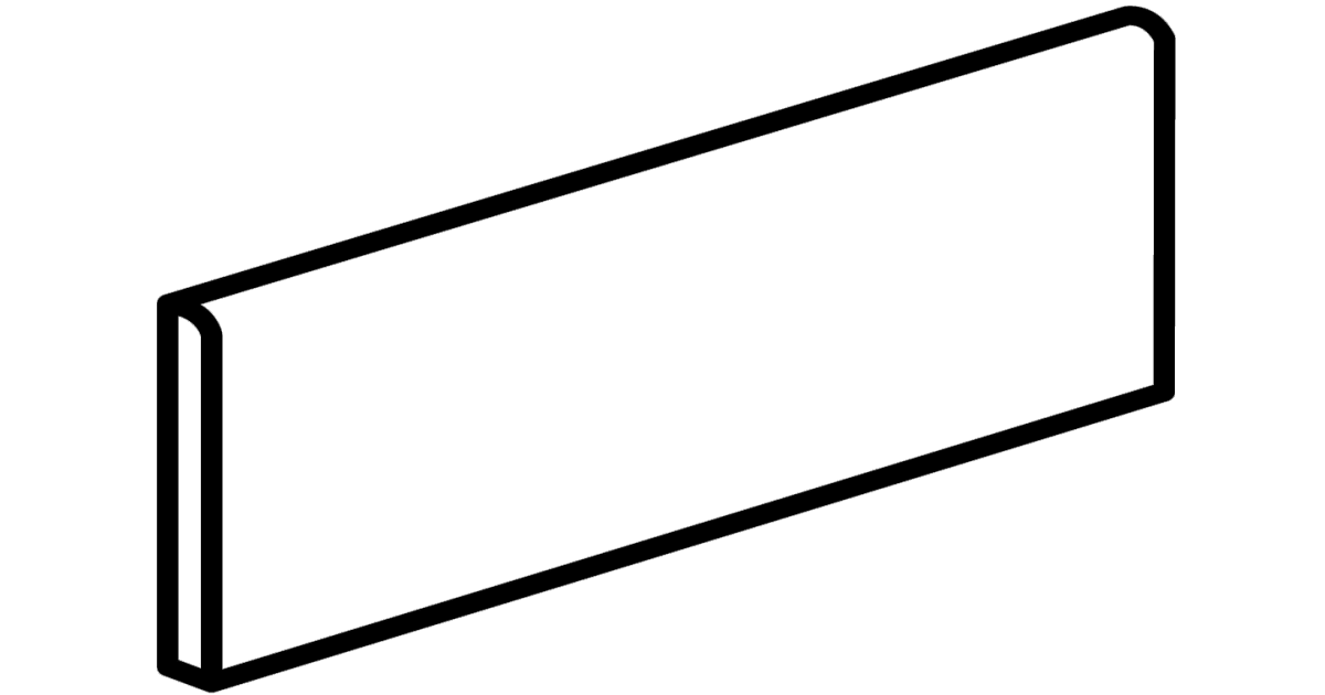 Daltile RL21P43F91P1 Resilience - 3" x 24" Matte Ceramic Bullnose ...