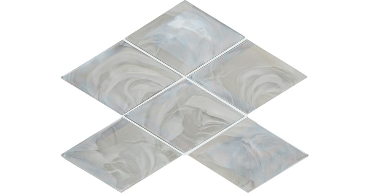 Daltile SC74DIAMNSCMSST Starcastle - 10" x 12" Diamond Wall Mosaic Tile ...