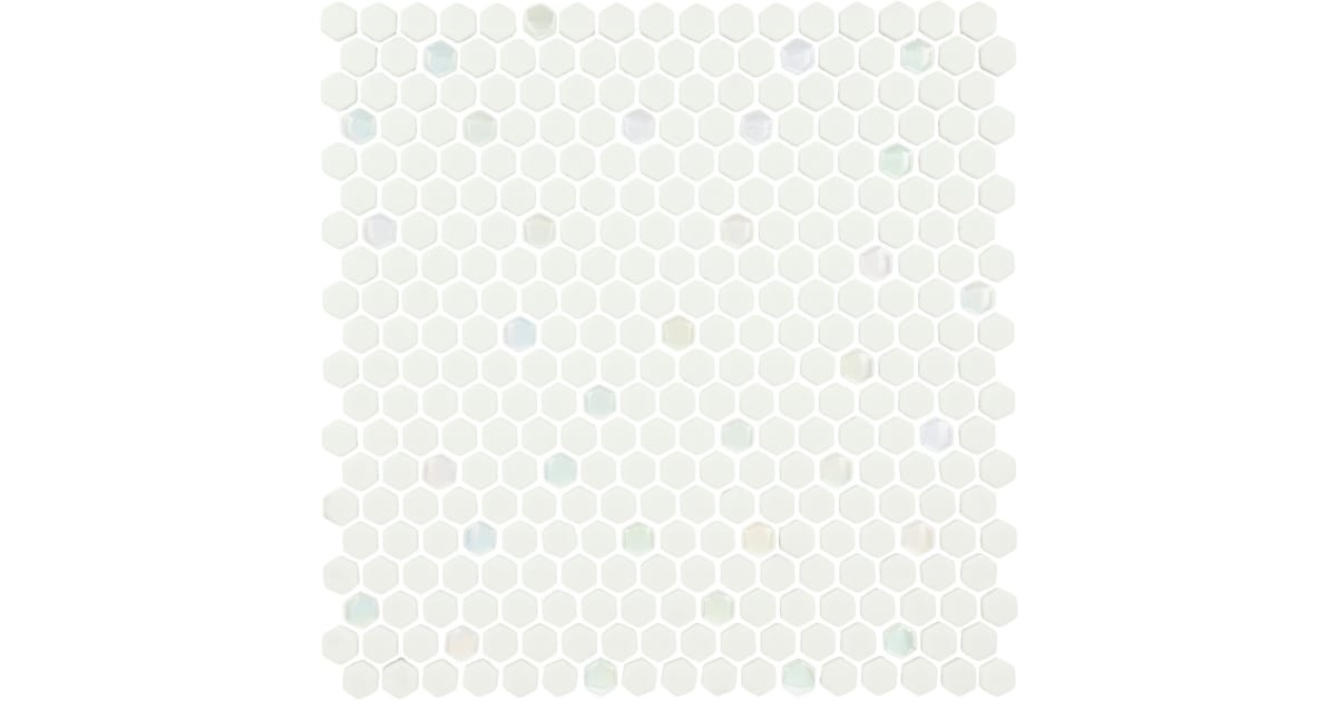 Daltile SC75MINIHEXMSMT Starcastle - 12" x 12" Specialty Penny Wall ...