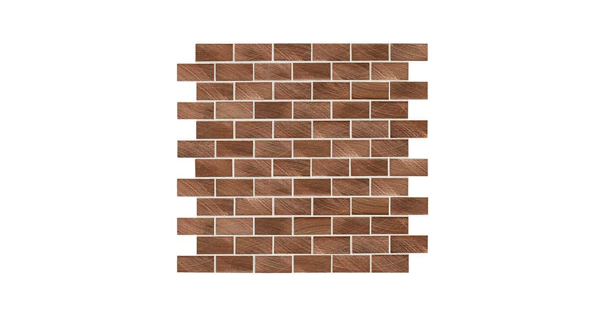 Daltile ST7112BJMS1P Structure - 1" x 2" Brick Joint Mosaic Wall Tile ...