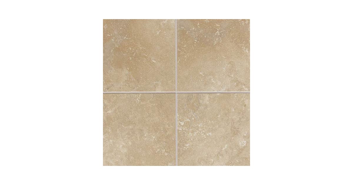 Daltile SW911818Z1PV Sandalo - 18" x 18" Square Floor and Wall Tile ...