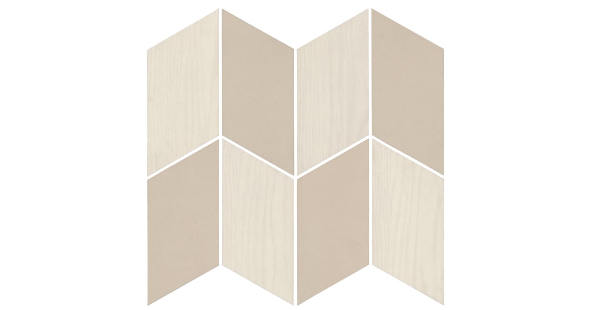 Daltile UM20ARCHMS1P2 Uniform Mosaics - 4" x 6" Chevron Mosaic Floor ...