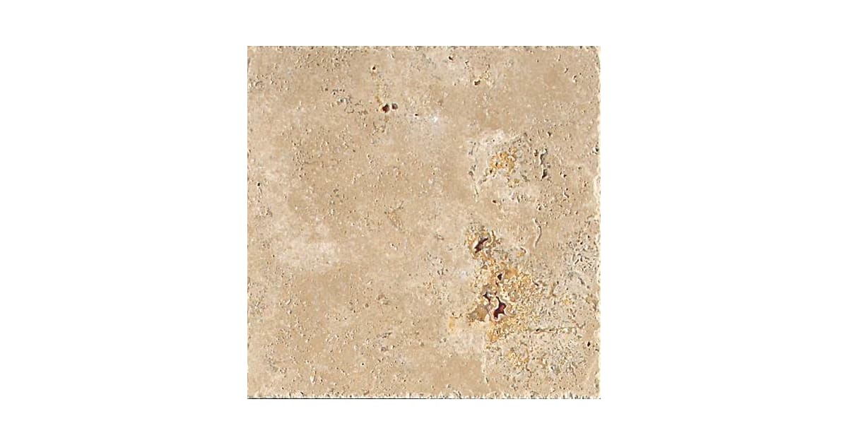 Daltile BE1412121U Travertine Collection - 12" x 12" Square Wall ...
