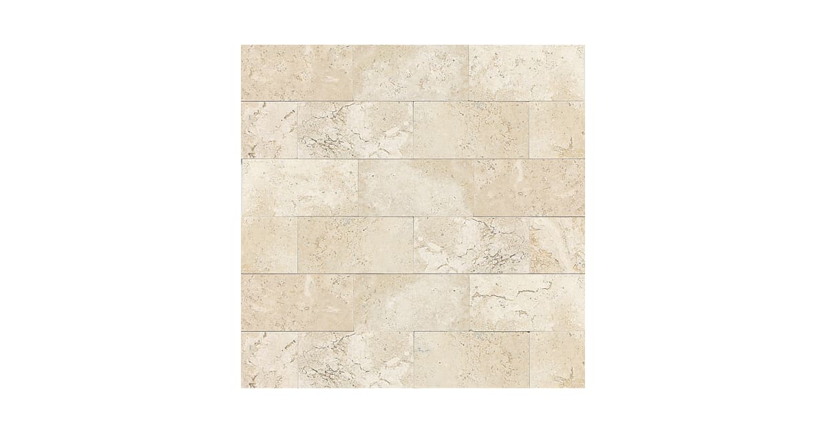 Daltile T720361U Travertine - 3" x 6" Rectangle Floor and Wall Tile ...