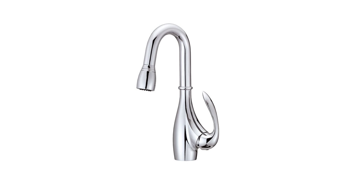Danze D154546 Pullout Spray Bar / Prep Faucet From the Bellefleur ...