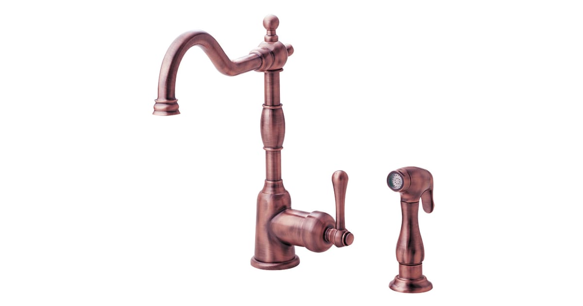 Danze D404214AC Kitchen Faucet - Includes Side Spray From the Opulence ...