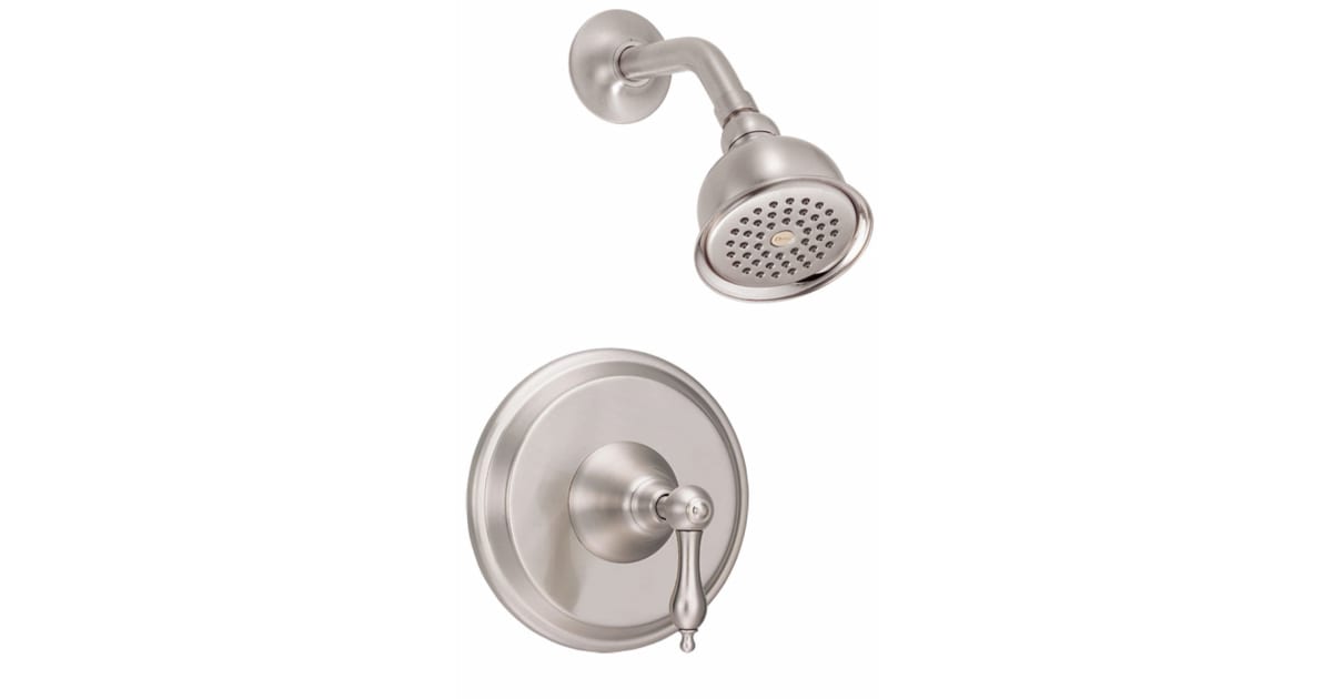 Danze D500540BNT Pressure Balanced Shower Trim Package with Single ...