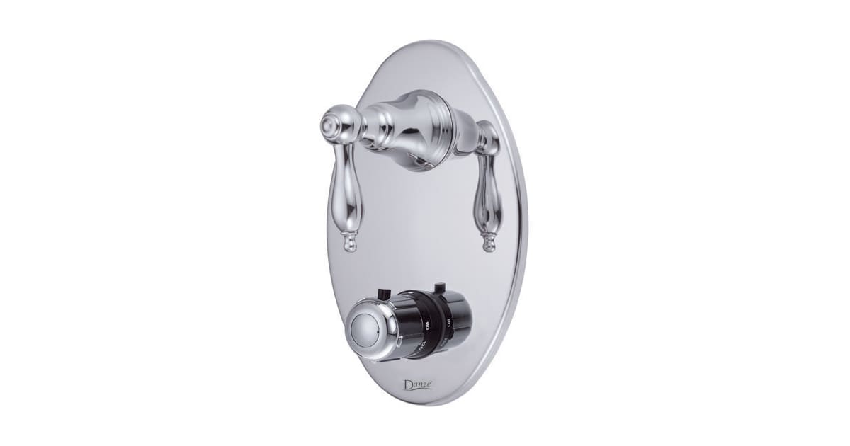 Danze D560040 Fairmont Double Handle Thermostatic Valve Trim and Valve ...